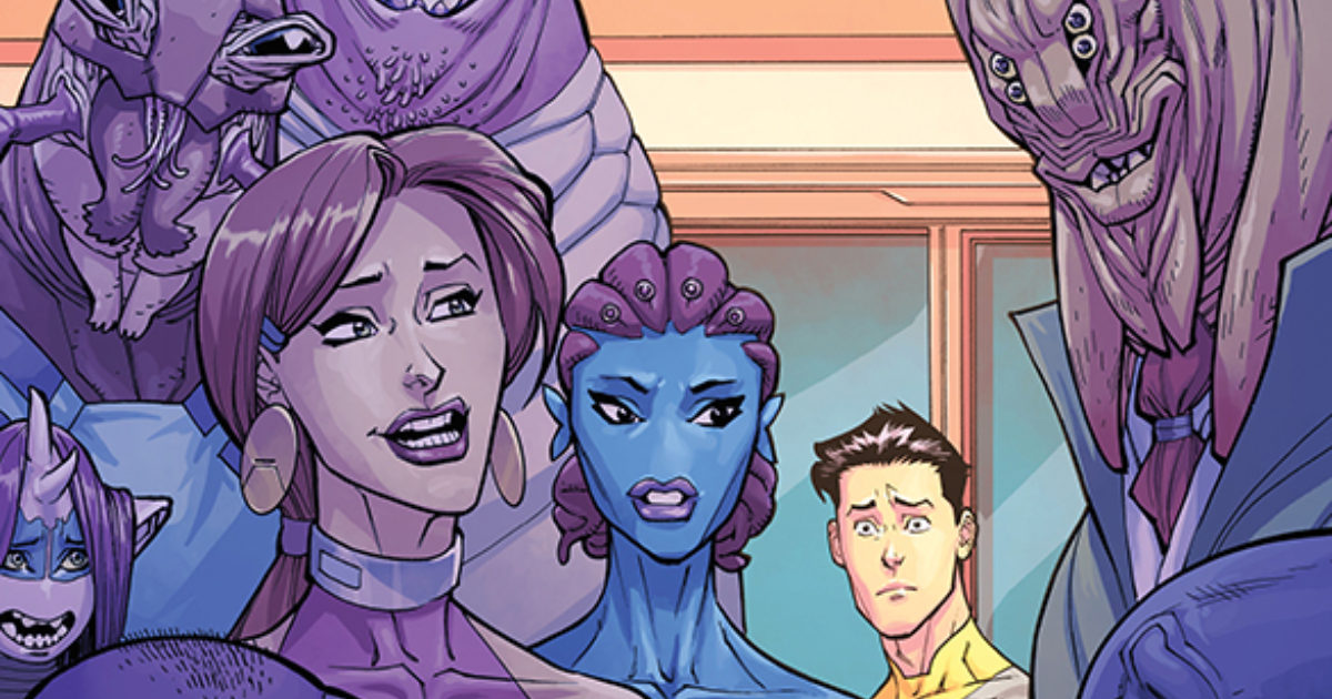 INVINCIBLE co-creator and original series artist Cory Walker returns ...