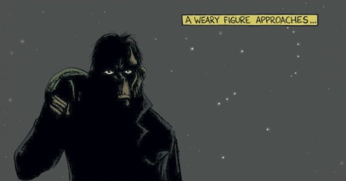 An Ape Biker Gang Roars into Town in March's THE HUMANS | Image Comics