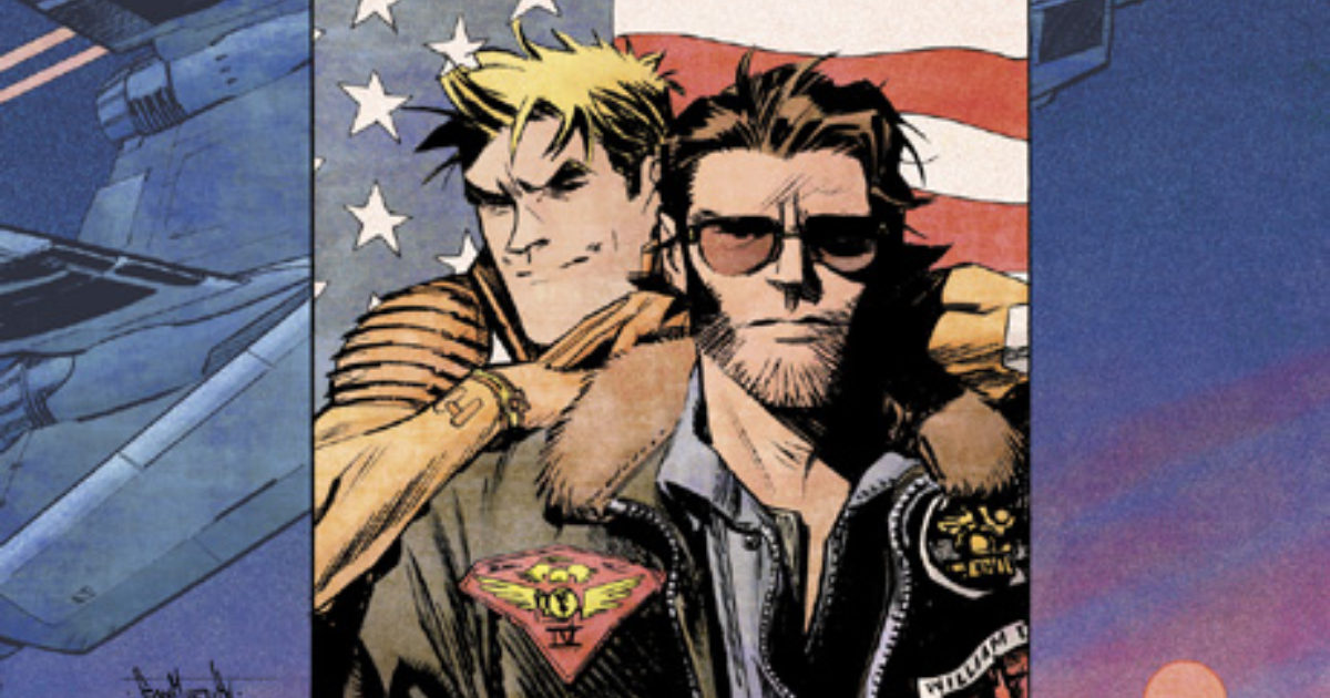 Top Gun homage variant for CHRONONAUTS revealed | Image Comics