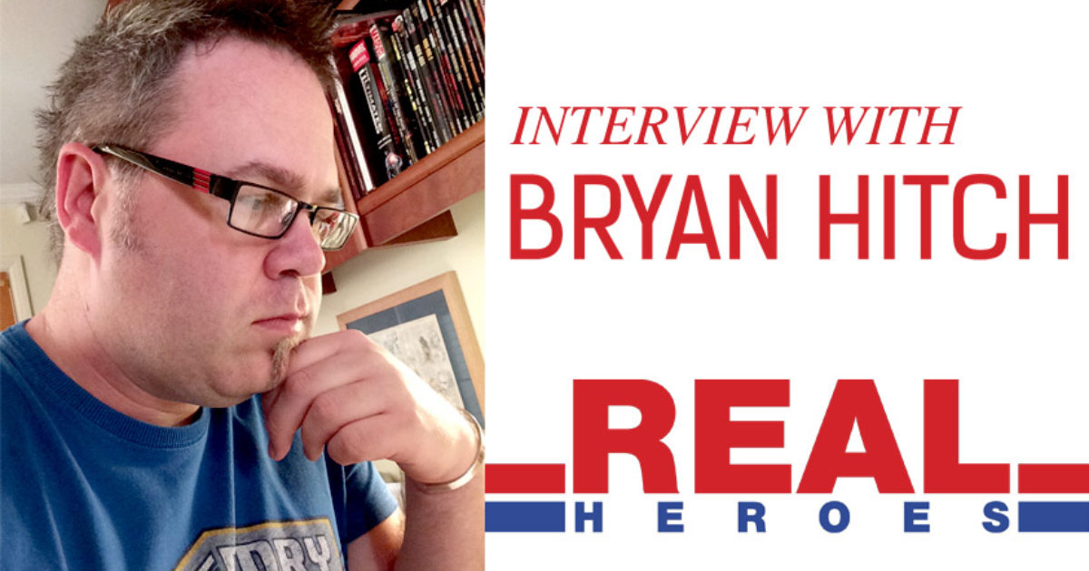 Interview: Bryan Hitch Explains REAL HEROES | Image Comics