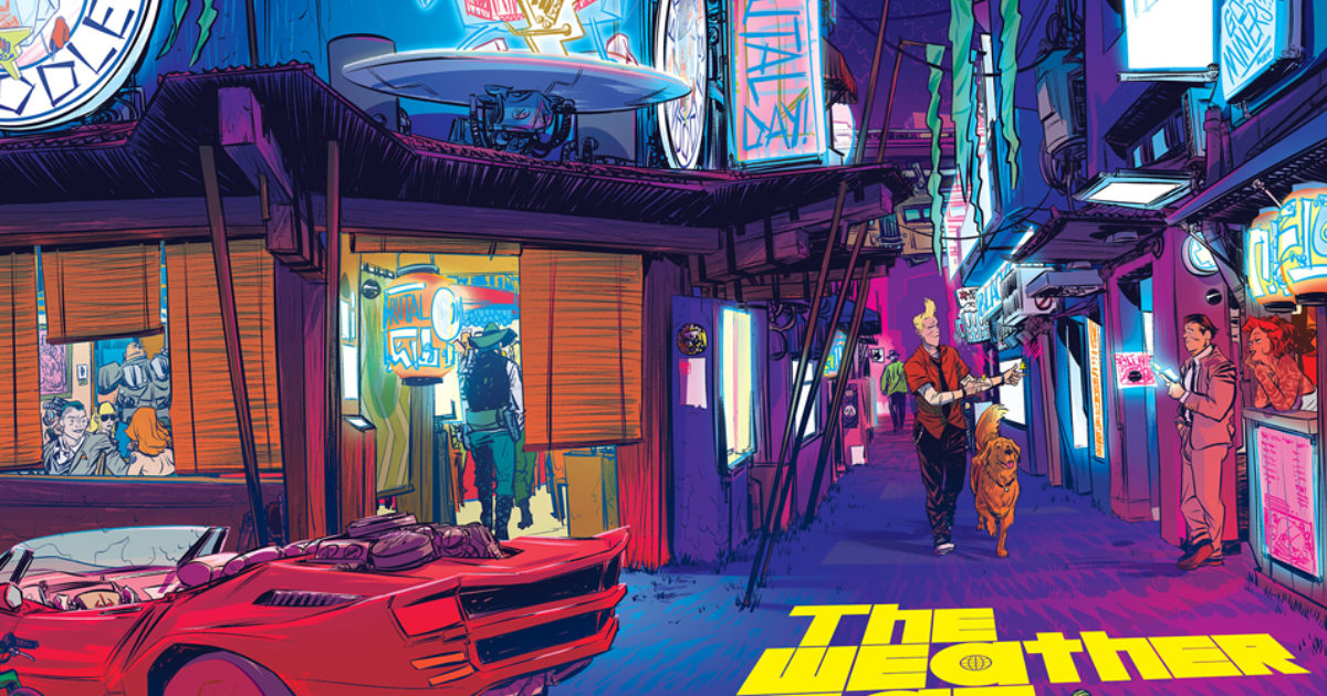 Special wraparound cover of THE WEATHERMAN revealed | Image Comics