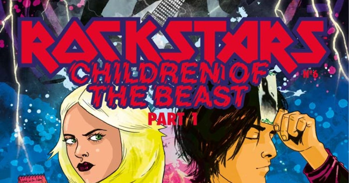 Musical mystery series ROCKSTARS kicks off a heavy new arc this August ...