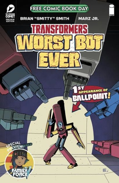 Transformers Worst Bot Ever FCBD 2025 Special #1 | Image Comics
