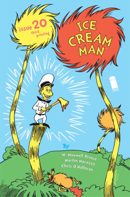 RED HOT ICE CREAM MAN RUSHED BACK TO PRINT | Image Comics