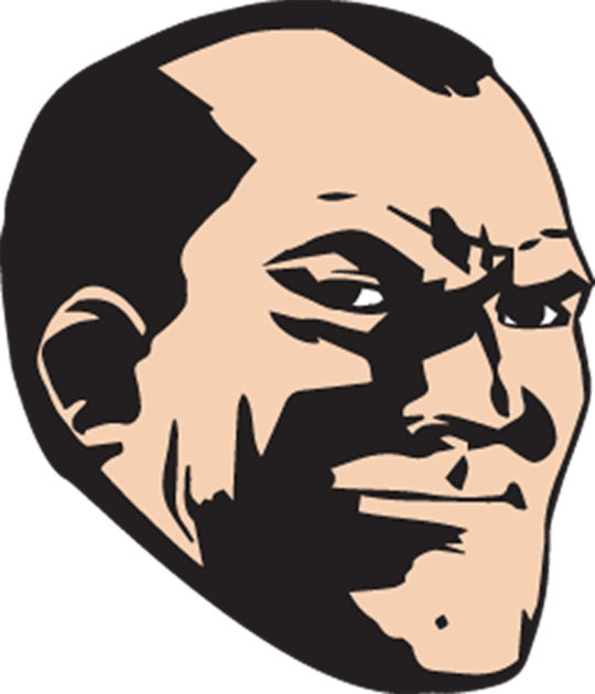 The Walking Dead Negan Face Pin | Image Comics