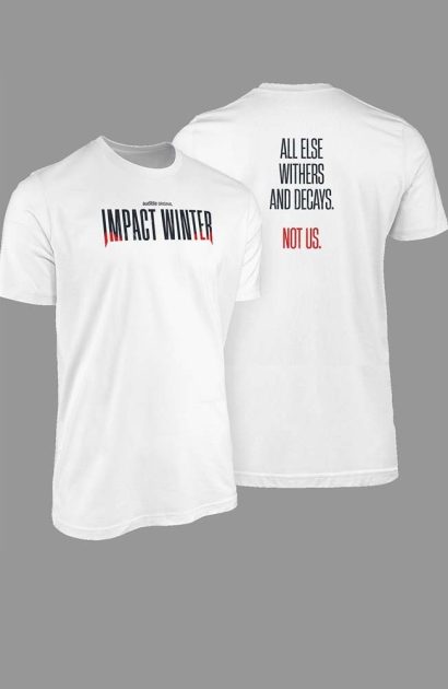 Impact Winter “Blood Logo” Tee (White) - 3XL | Image Comics