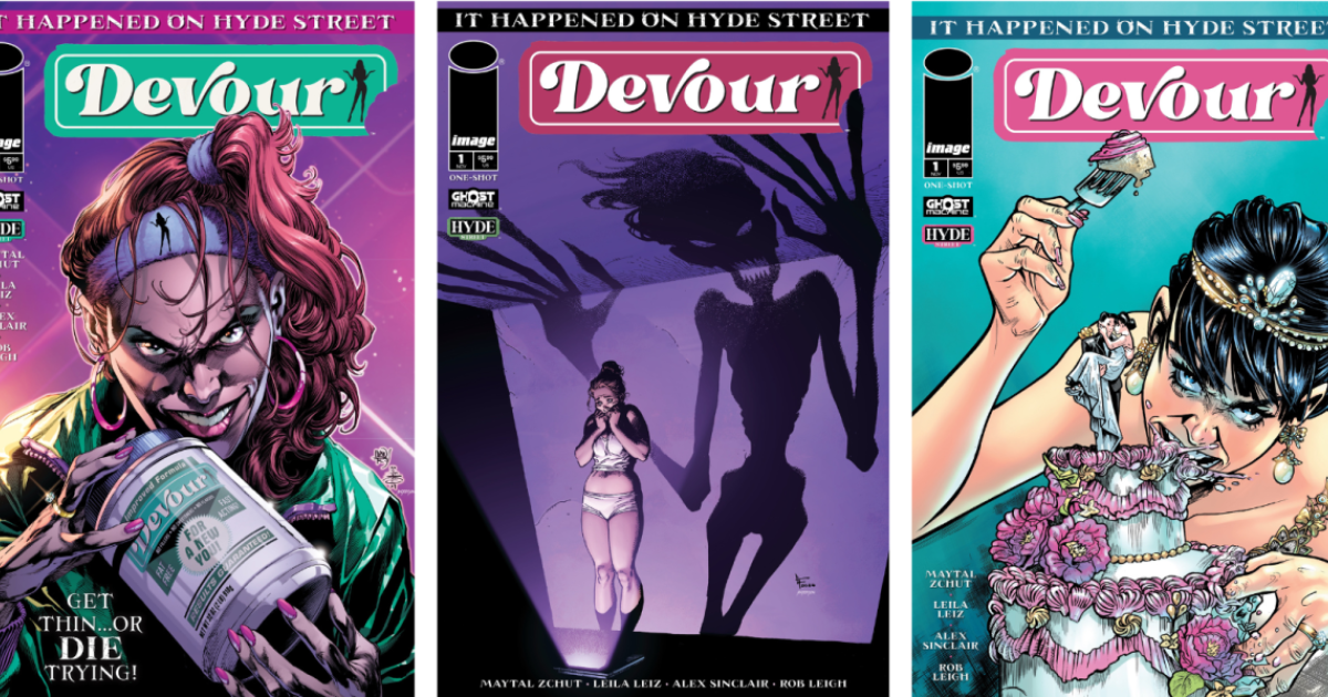 IMAGE/GHOST MACHINE REVEALS COVERS FOR HYDE STREET HORROR SERIES & IT ...