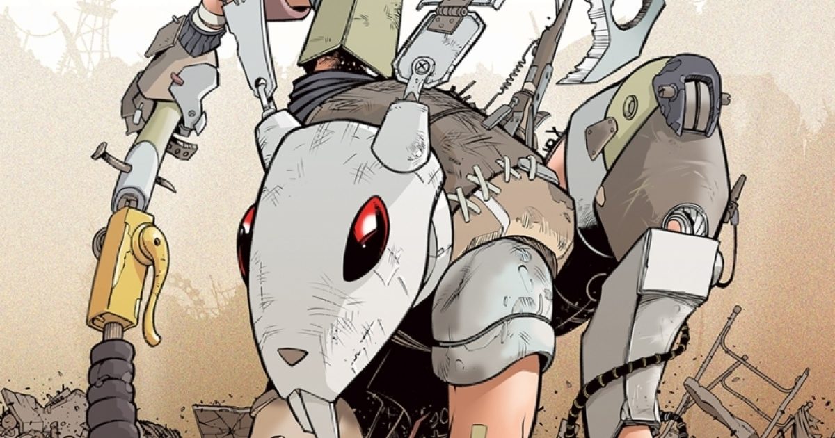 SWAMP THING MEETS ROBOCOP IN NEW ENVIRO-DYSTOPIAN THRILLER JUNK RABBIT ...