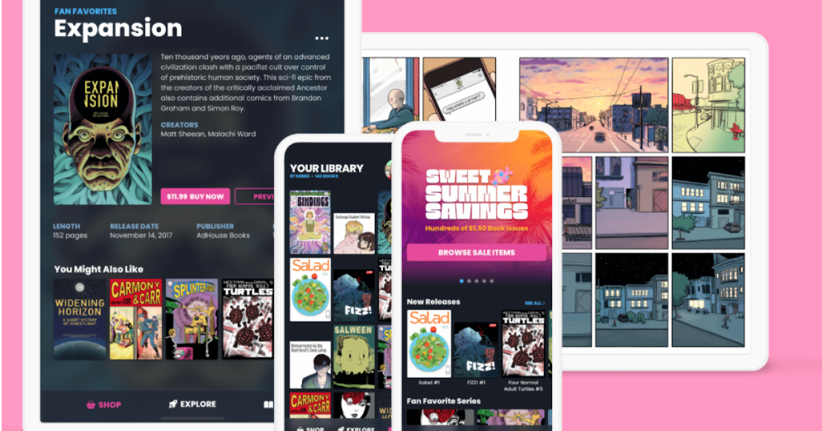 GROUNDBREAKING NEW COMICS READING APP, SWEET, SET TO LAUNCH THIS SUMMER ...
